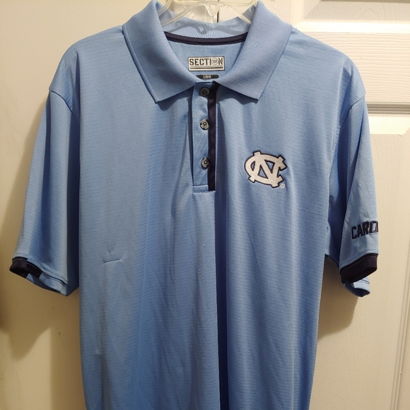 PacSun | Shirts | North Carolina Tar Heels Sky Blue Golf Polo Shirt ...